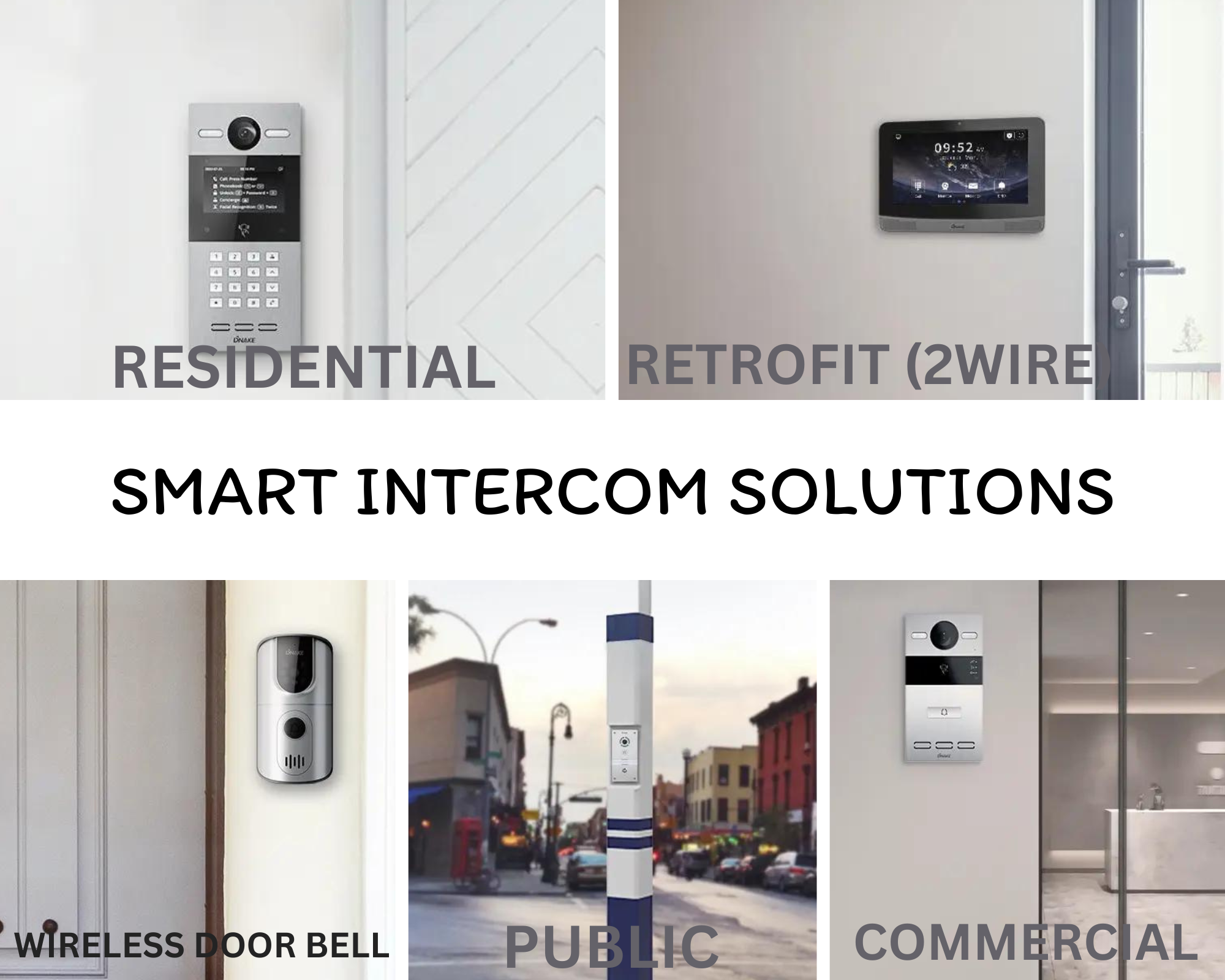 Hệ thống liên lạc nội bộ Video/Audio Intercom chuẩn SIP